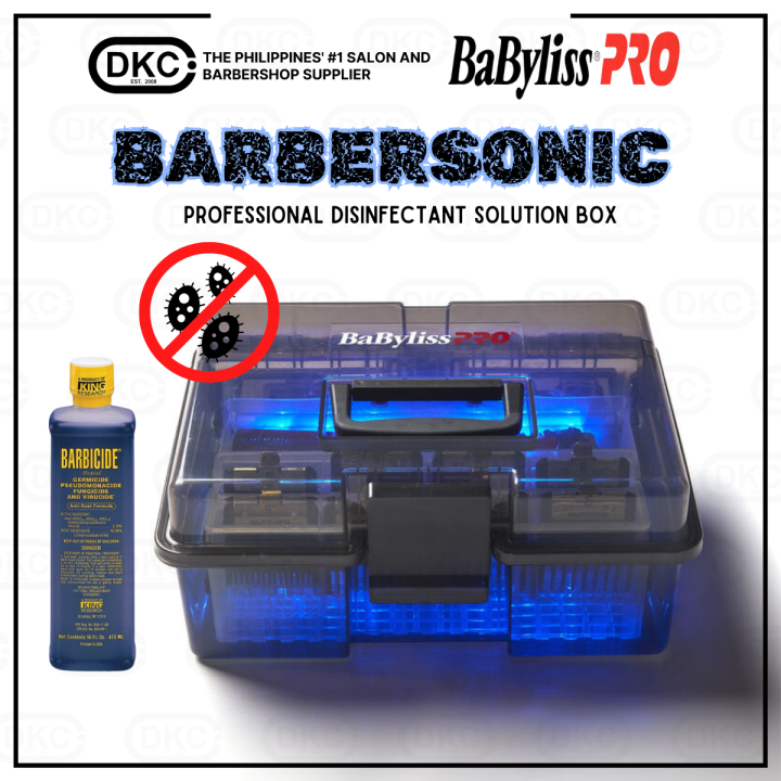 BabyLissPro Barbersonic Professional Disinfectant Box Solution (BDISBOX ...