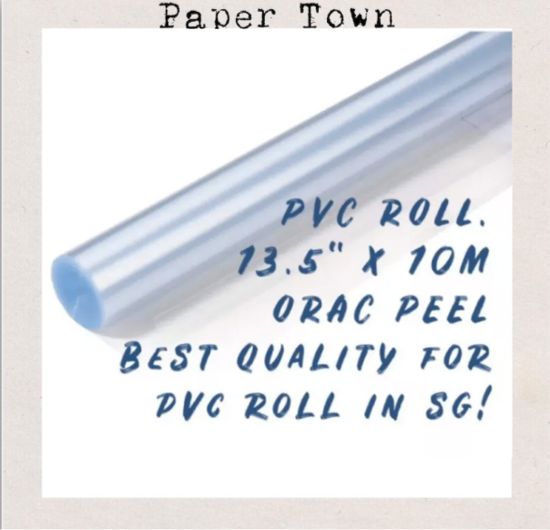 PVC Book Wrapper Plastic Roll 13.5 Inches ( 34.3cm ) X 10 M | Lazada ...