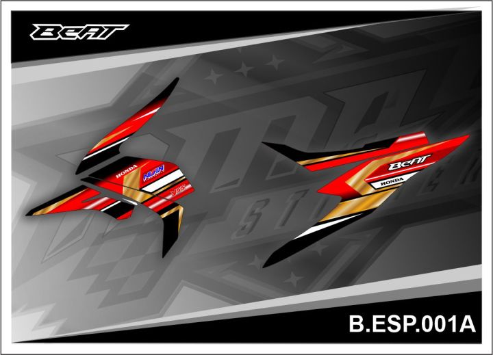 striping decal beat esp 2021 | Lazada Indonesia