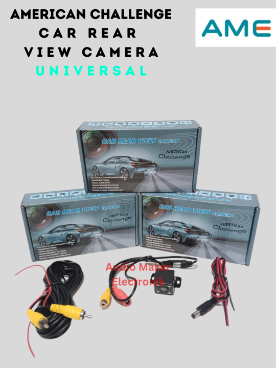 Kamera Mundur American Challenge Car Rear View Camera Parkir Universal ...