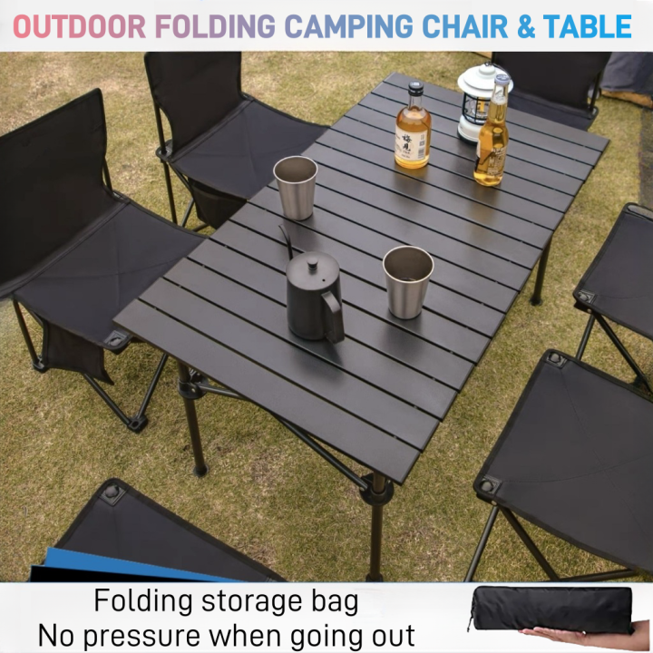 Foldable Table Outdoor Camping Folding Tables Barbecue Multifunction ...