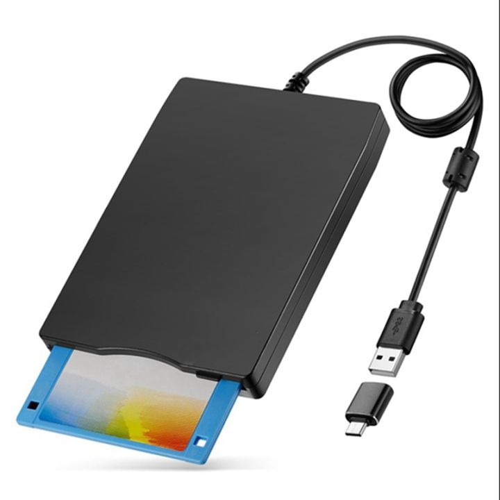 [LA0V]Floppy Disk Reader 3.5 Inch External USB Type A&C Floppy Disk ...