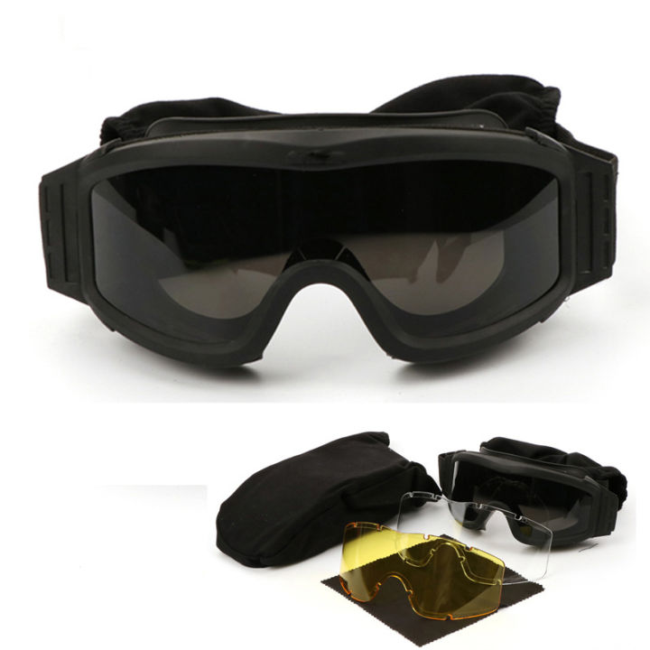 tactical sandstorm goggles motorcycle goggles locust sunglasses | Lazada PH