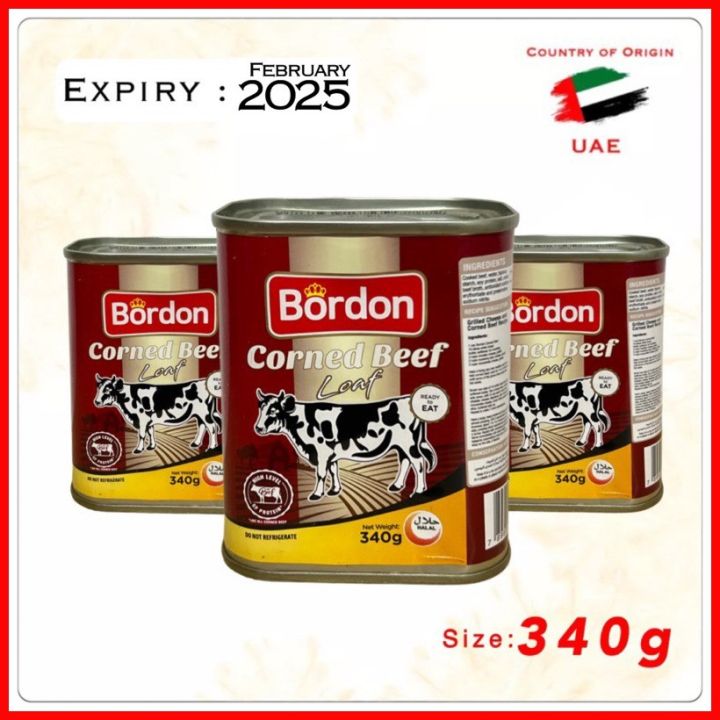 Bordon Corned Beef 340g | UAE | Lazada PH