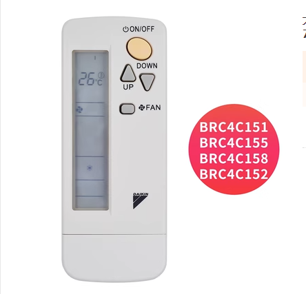 Daikin Ac Remote Brc4C153 Universal remote control ARC433A93 95 98 75 ...