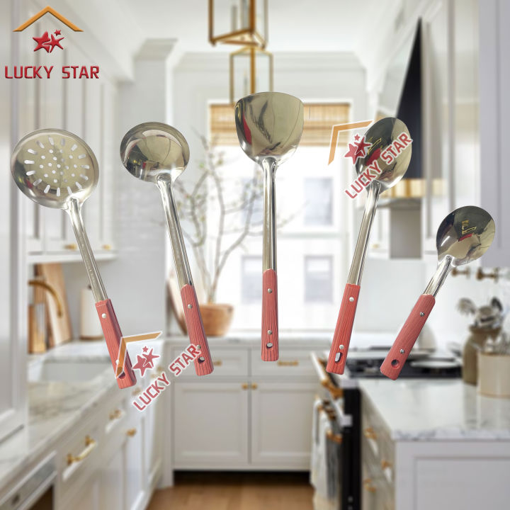 High Quality Cooking Utensils / Rice Spoon Sandok Sansi Skimmer Soup ...