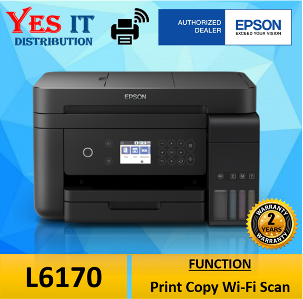 Epson L6170 Original Color Ink Tank Printer [WiFi/Print/Copy&Scan] | Lazada