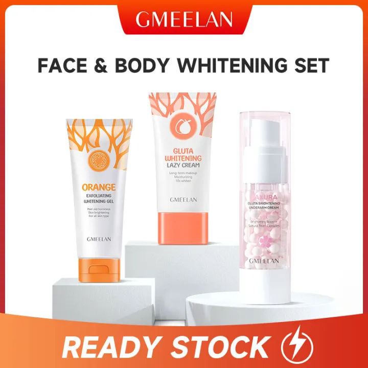GMEELAN Sakura Underarm Whitening Cream Gluta Whitening Lazy Cream ...