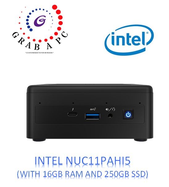 [PROMO] INTEL NUC 11 PERFORMANCE KIT NUC11PAHi5 BUNDLE WITH 16GB RAM AND 250GB SSD ...