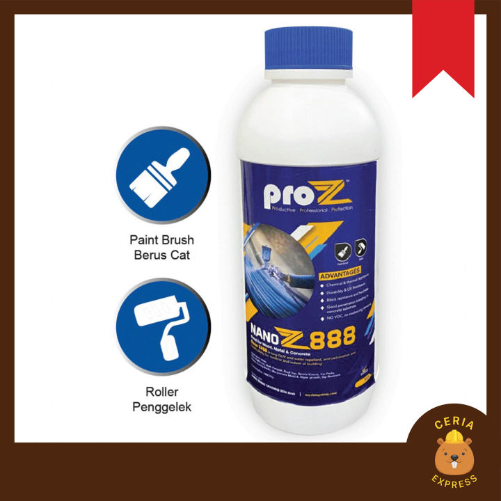 (1KG) ProZ Waterproofing Nano Z888 for Wood, Metal & Concrete Cat Kalis ...