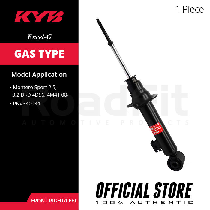 RoadFit KYB Excel-G Gas Shock Absorbers for Mitsubishi Montero Sport 2. ...