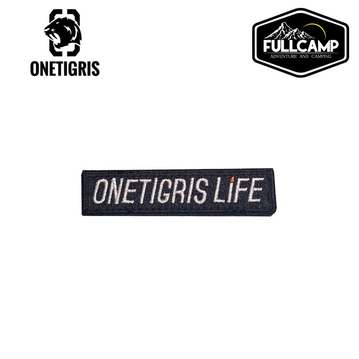 OneTigris อาร์มติดชุด Life Logo Patch อาร์มติดเครื่องแบบ อาร์มตีนตุ๊กแก ...