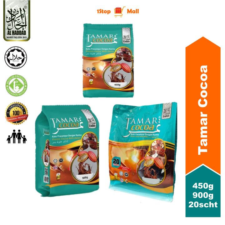 AL HADDAD Original HQ Tamar Cocoa / Tamar koko / Chocolate Drink with ...