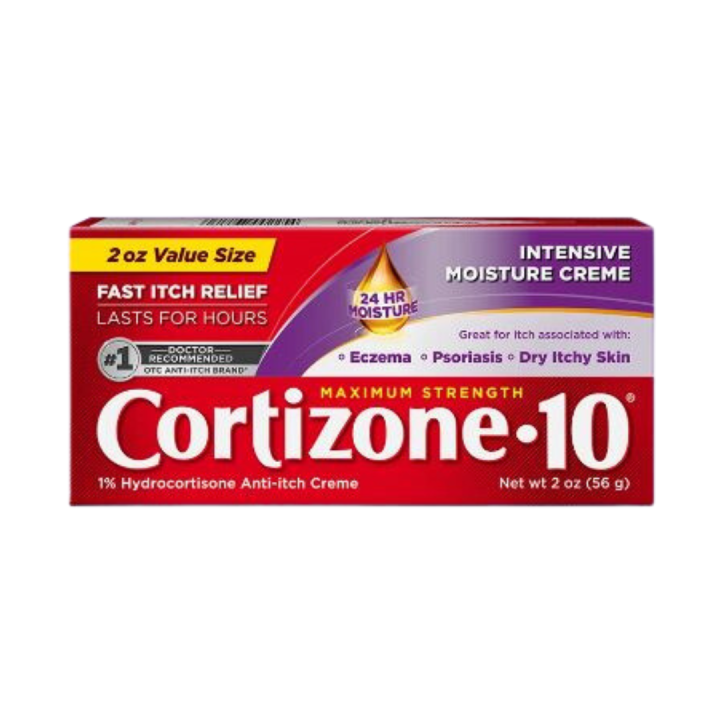 Cortizone 10 Maximum Strength Anti Itch Intensive Moisture Cream 2oz ...
