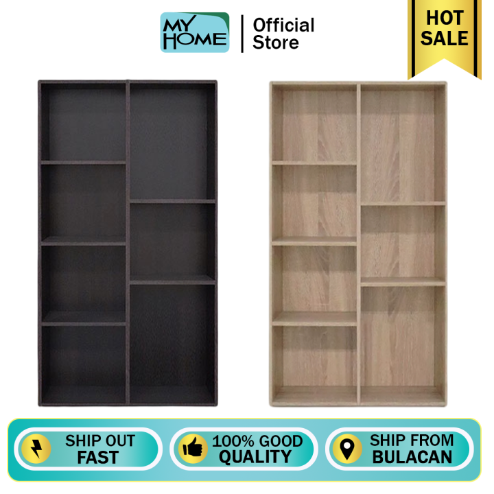 MYHOME Multipurpose Shelf 5 Tier Bookshelf Utility Cabinet Bookcase ...