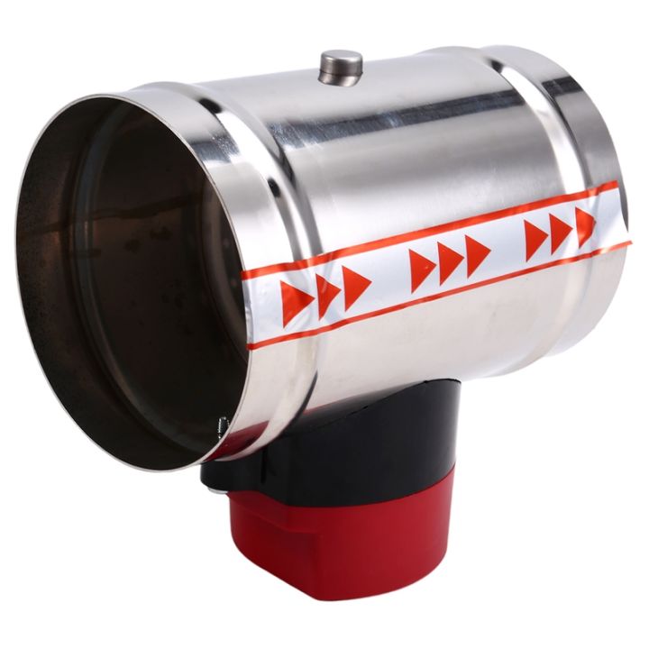 220V Stainless Steel Electric Damper Electric Air Valve Motorized Check ...