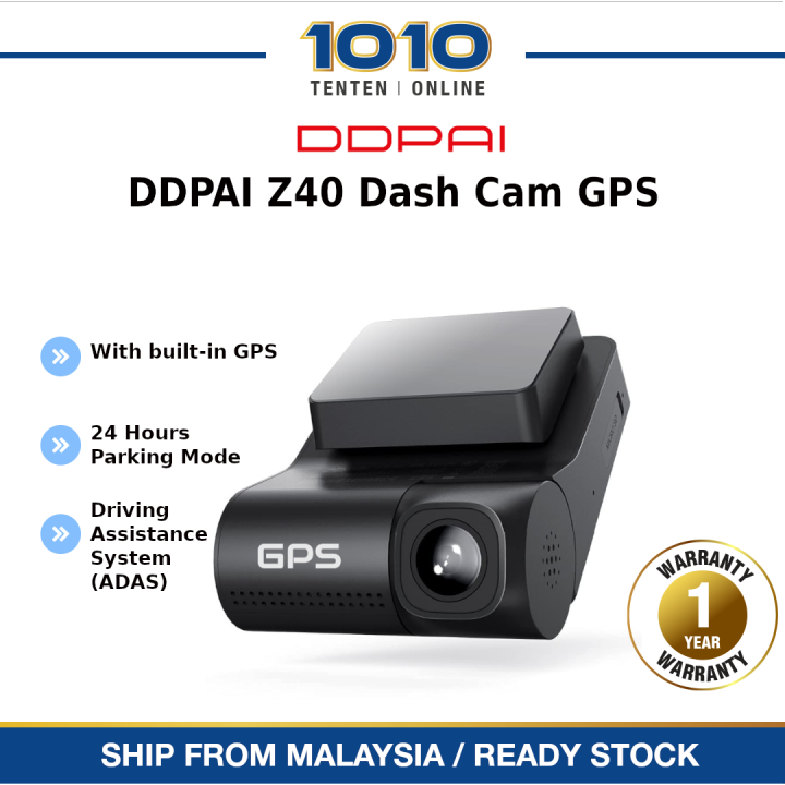 [MY Version] DDPAI Dash Cam Z40 Series 1944P Full HD Resolution ...