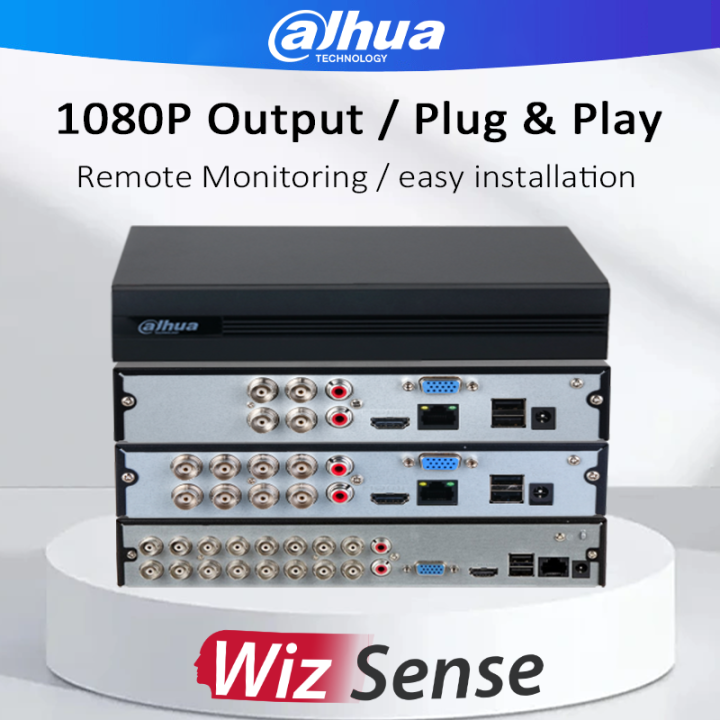 Dahua 4/8/16/32 CH XVR H.265+/H.265 Dual-Stream Video Compression ...