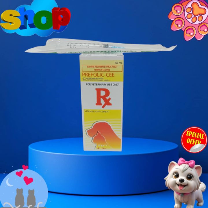 PREFOLIC-CEE for Dogs and Cats 120ml with Free Syringe | Lazada PH