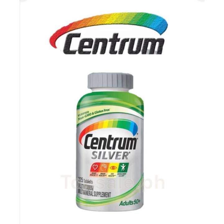 Centrum Silver Multi-vitamins 325 tablets | Lazada PH
