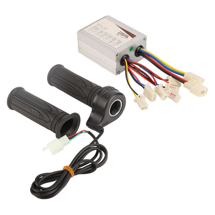 Bike Throttle Twist Grip Rubber Electric Bike Controller Set for ...