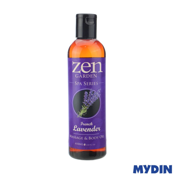 Zen Garden Massage & Body Oil Spa Series (410ml) - 3 Variants | Lazada