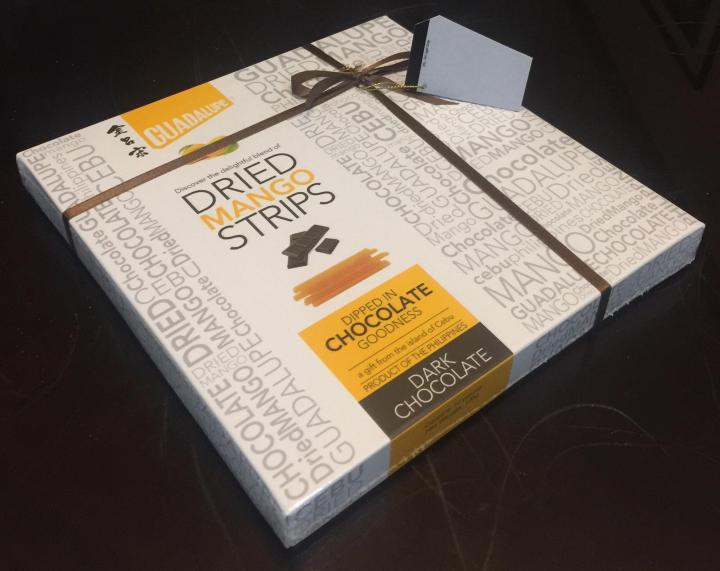 Guadalupe Dried Mango Strips (Dipped in Dark Chocolate, 120g) | Lazada PH