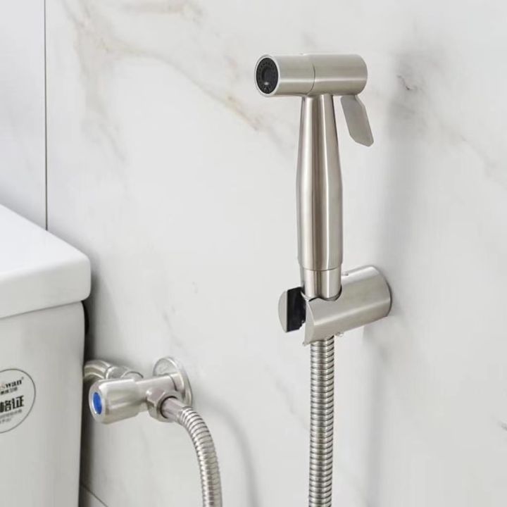 Toilet Shower Set Jet Bidet Stainless WC Semprotan Duduk Kamar Mandi ...