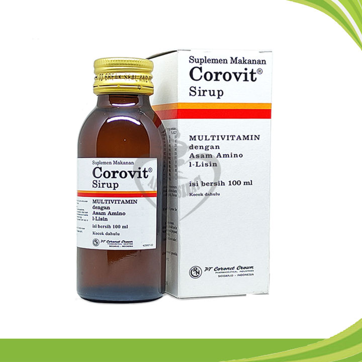 Corovit Syrup Suplemen Multivitamin Pertumbuhan Anak | Lazada Indonesia