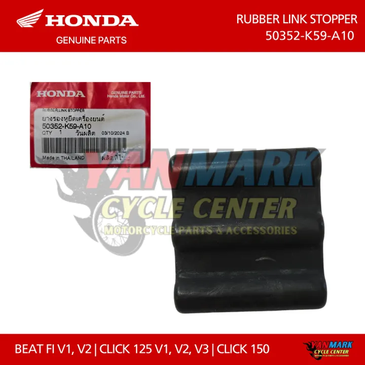 ORIGINAL HONDA - RUBBER LINK STOPPER - BEAT FI V1, V2 | CLICK 125 V1 ...