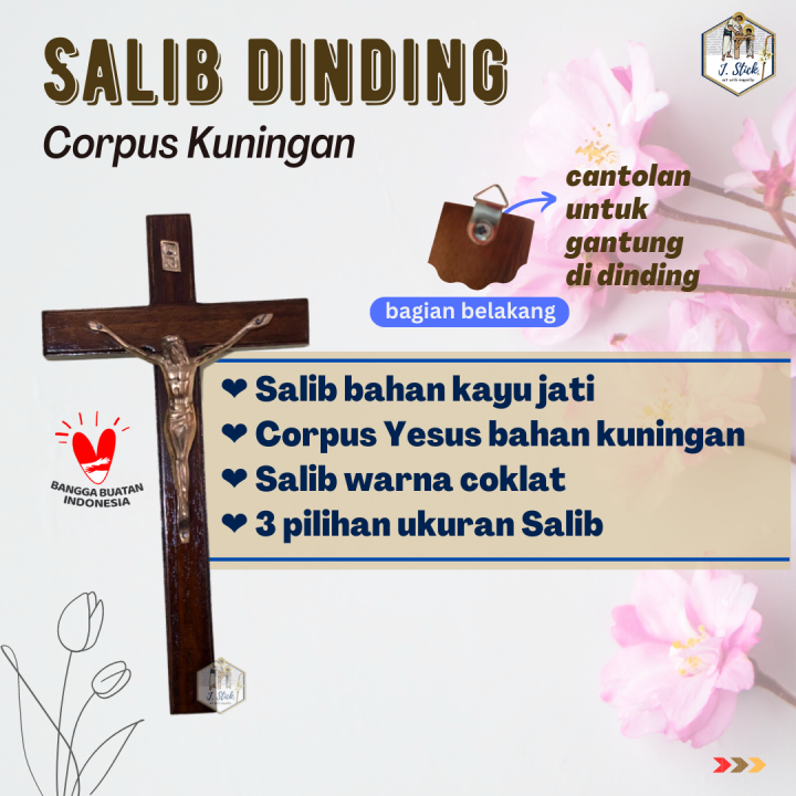 SALIB DINDING KAYU JATI KORPUS KUNINGAN | Lazada Indonesia
