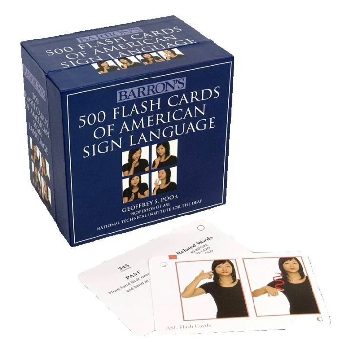 Milu Flash Cards Of American Sign Language Original English Books ...