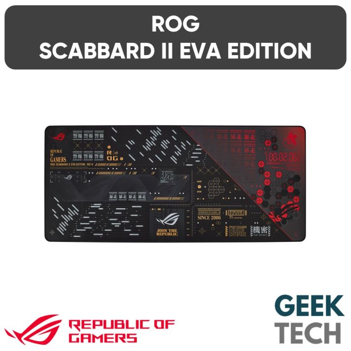 ASUS ROG Scabbard II EVA Limited Edition Gaming Mousepad | Lazada