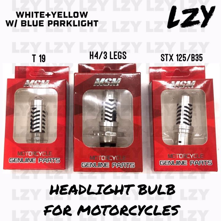 Original T19 H4 B35 STX125 Headlight Led Bulb Dual Color Hi Low Beam W ...