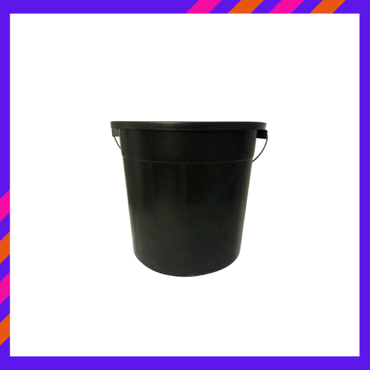 Edepot 403 Oriental Plastic Pail Black Thick Material High Quality ...