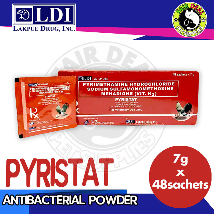 PYRISTAT 7grams x 48 sachets/box | Lazada PH