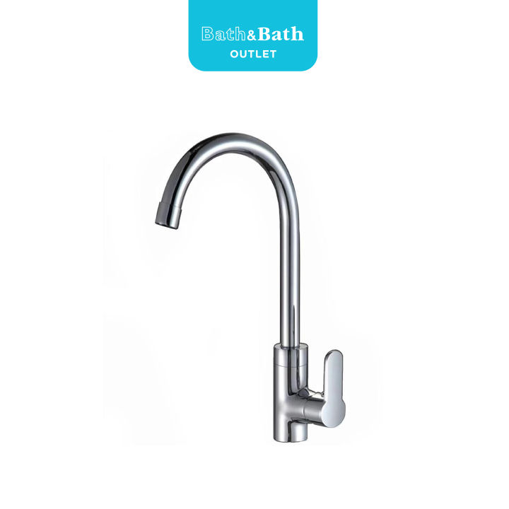 BATH&BATH BT-A6 ก็อกซิงค์ติดเคาเตอร์ โครม | Lazada.co.th