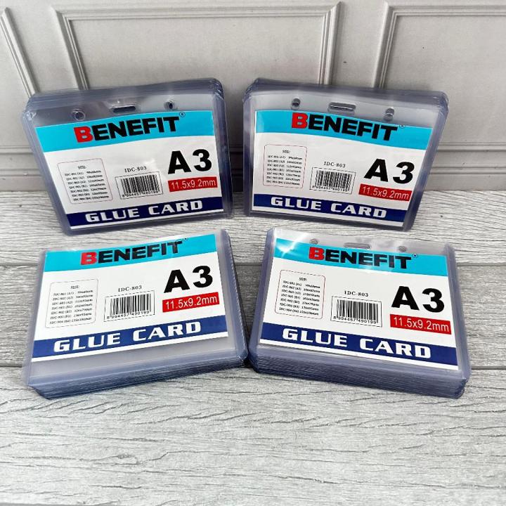 SATU PACK ( 20 PCS ) Plastik Id Card Mika A3 | Lazada Indonesia