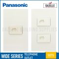 Panasonic Wide Series Telephone Outlet - 1, 2 Gang or Device Only ...