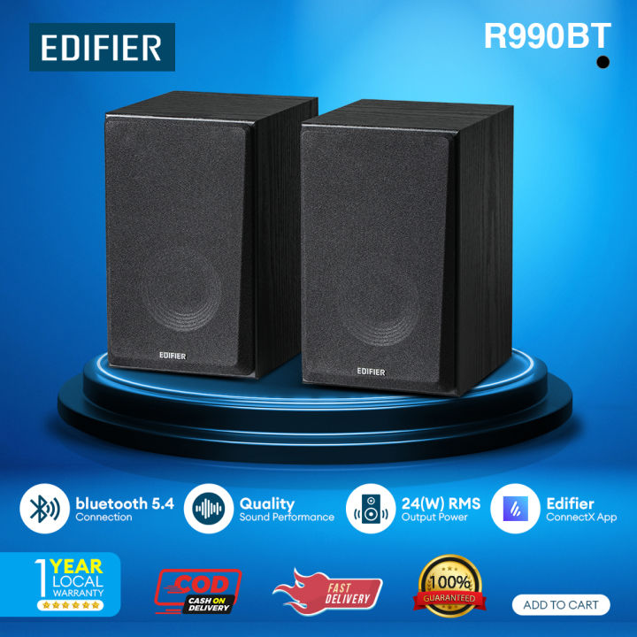 Edifier R990BT 2.0 Active Multimedia Speaker 24W total output power ...
