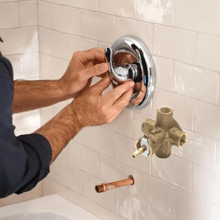 Household Concealed Valves with Stops Shower Installation Showerhead ...