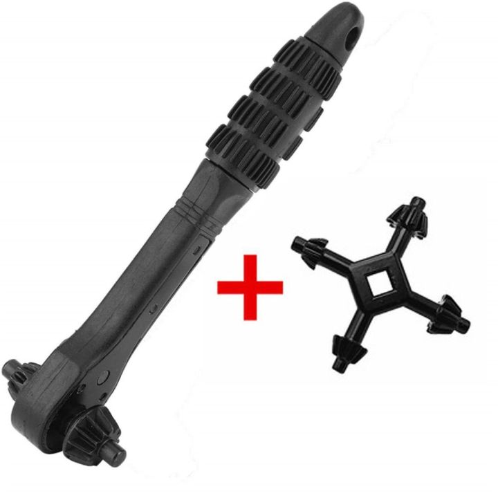 TIMES LORD 2 in 1 Hand Tool For Drill Bit Drill Chuck Key Quick Ratchet ...