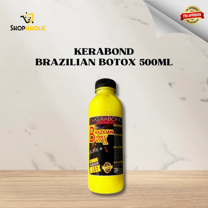 ORIGINALKERABOND BRAZILIAN BOTOX HAIR TREATMENT (MILD/STRONG) ULTRA ...