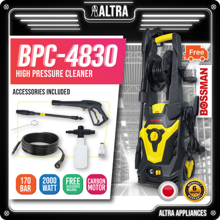 BOSSMAN BPC 4830 / BPC4830 HIGH PRESSURE CLEANER / WATER JET / POWER ...