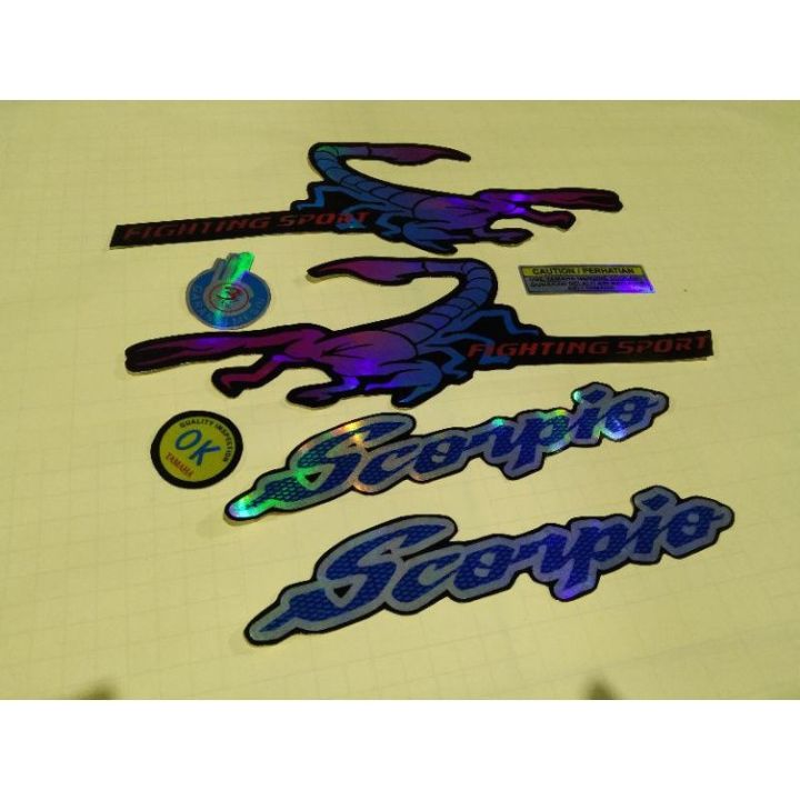 striping stiker Yamaha Scorpio steco kalajengking | Lazada Indonesia