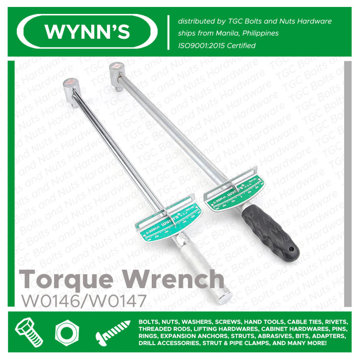 Wynns 300 or 500 PSI Torque Wrench (1/2 inch Drive) TGC | Lazada PH