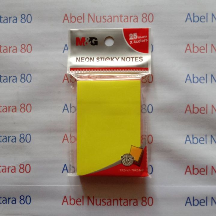 Memo Stick / Sticky Note / Kertas Memo Warna Warni 3x2 Inch | Lazada ...