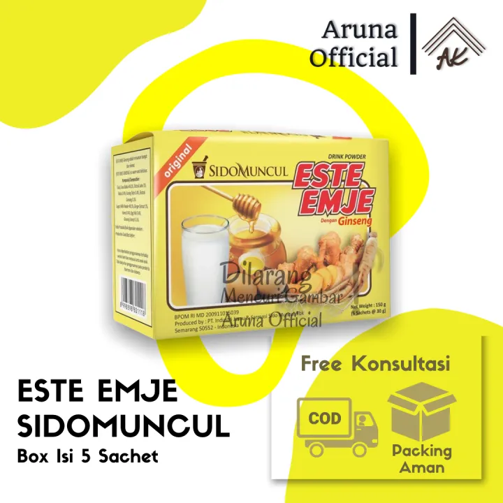 Sido Muncul Minuman Este Emje Susu STMJ 5's - Menghangatkan Tubuh ...