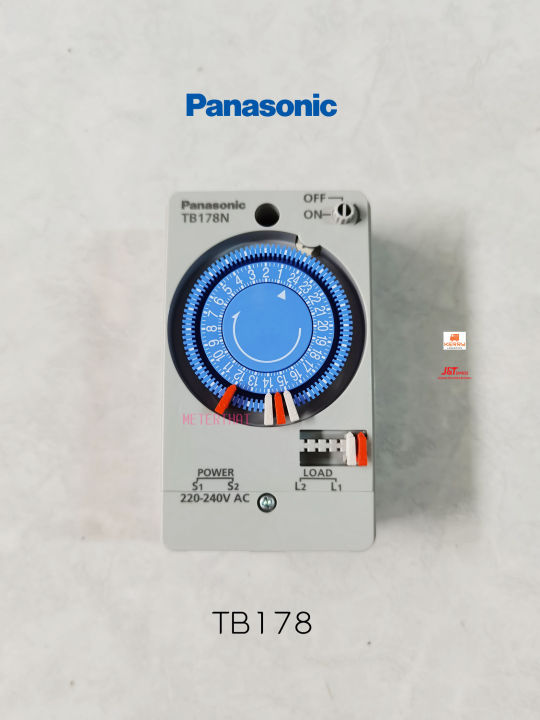 Panasonic เครื่องตั้งเวลาอัตโนมัติ TB178 Timer switch ไทม์เมอร์ 24ชม. ...