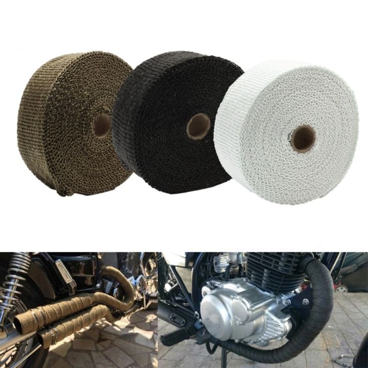 DUOJI High Quality Anti-heat Motorcycle Exhaust Thermal Tape Thermal ...